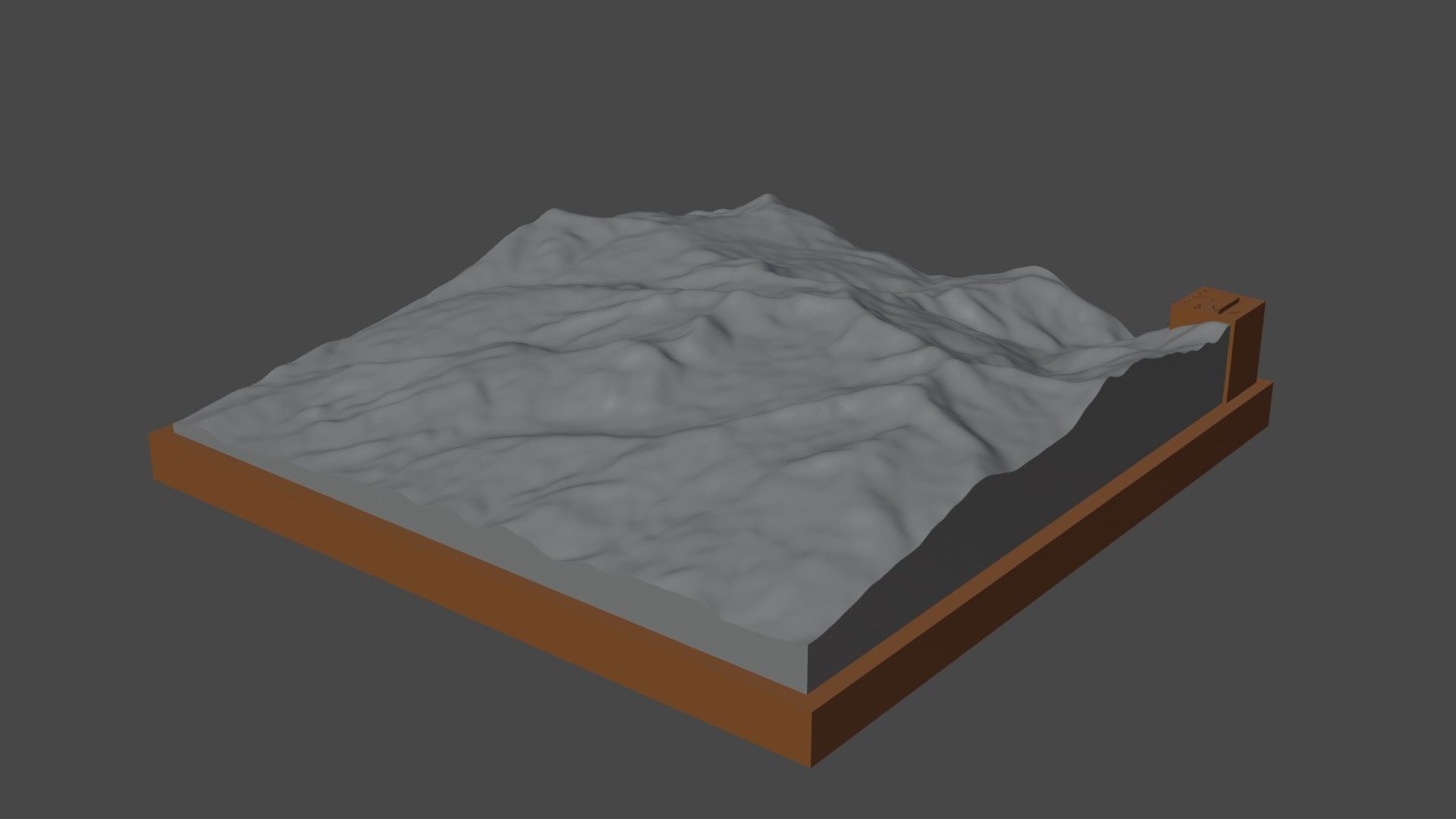 Kesis Dagi 3D model 3D printable | CGTrader