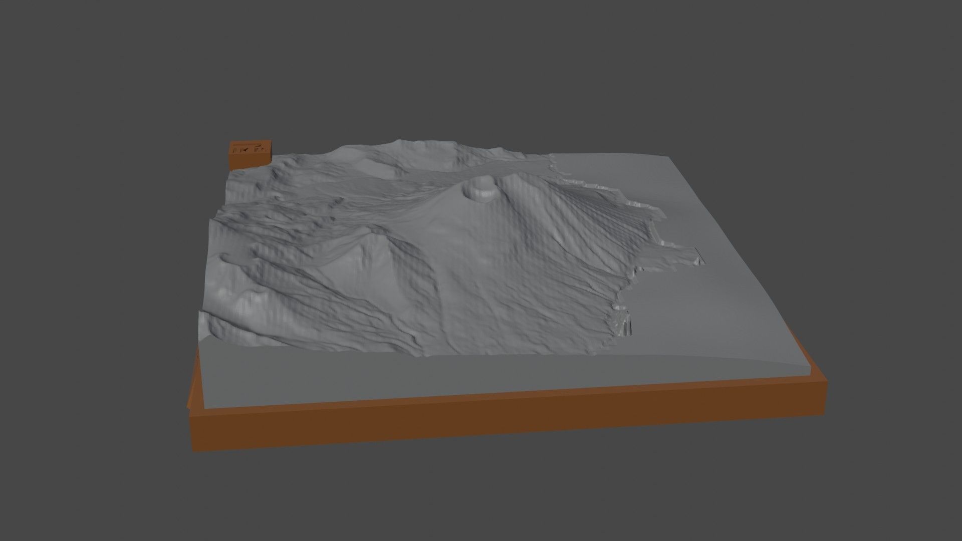 Korovin Volcano 3D model 3D printable | CGTrader