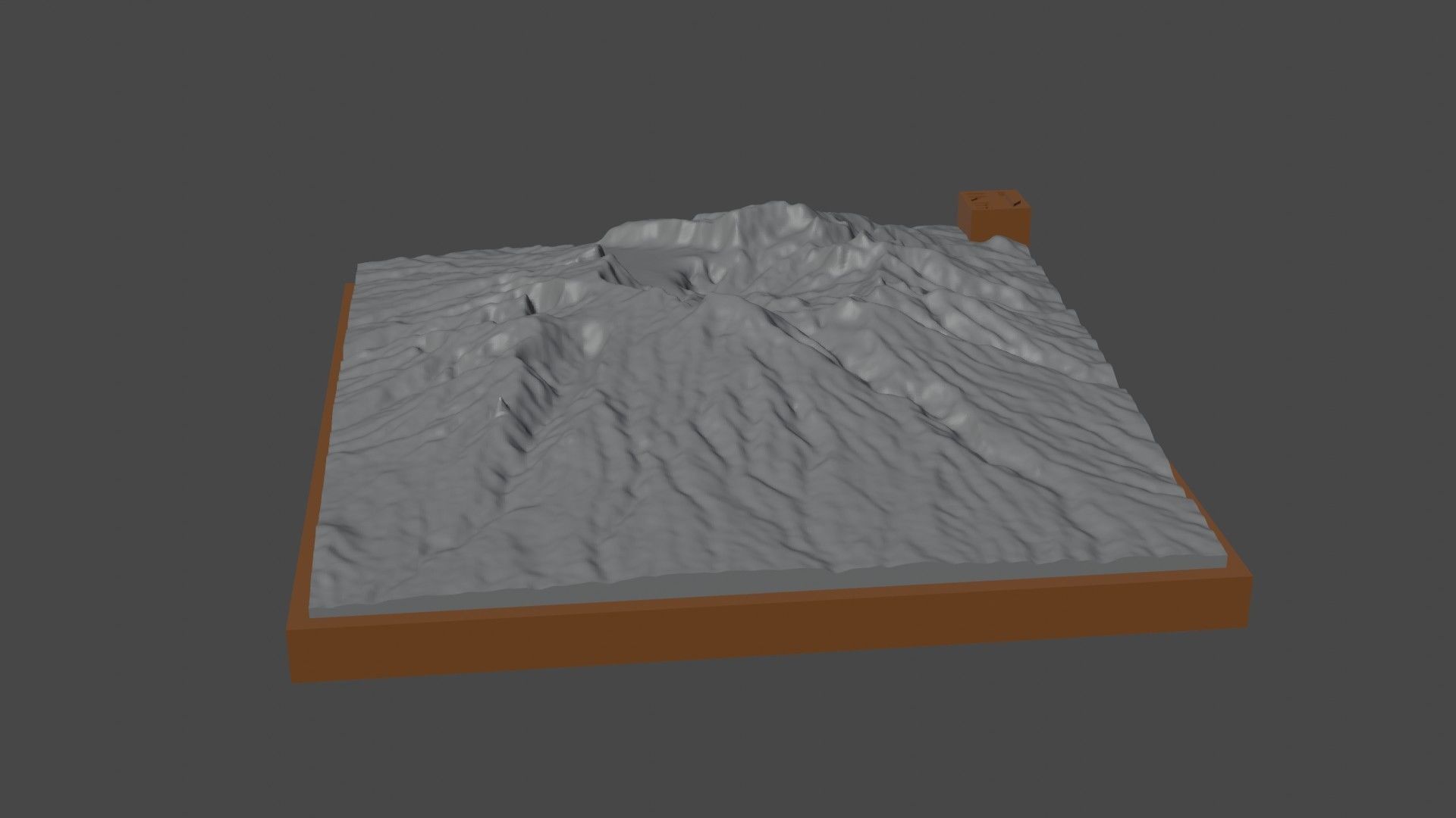 Mount Veve 3D model 3D printable | CGTrader