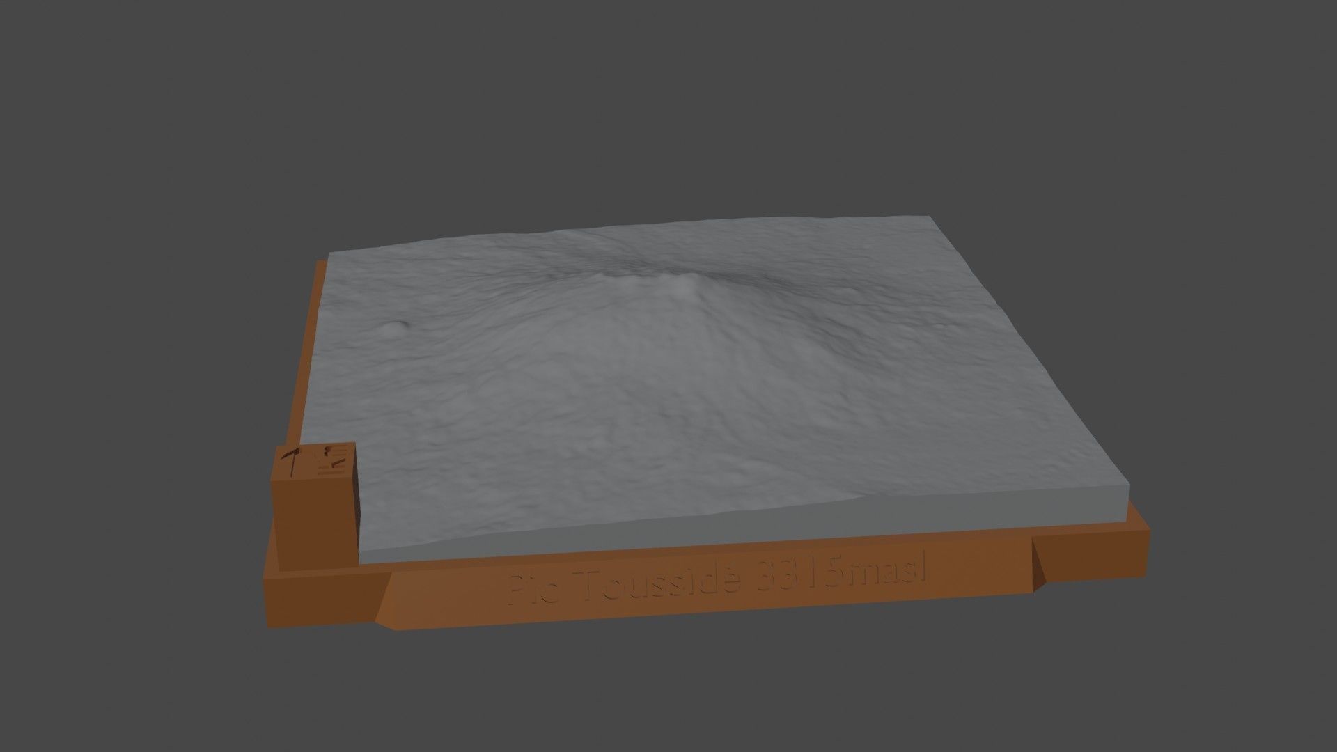 Pic Tousside 3D model 3D printable | CGTrader