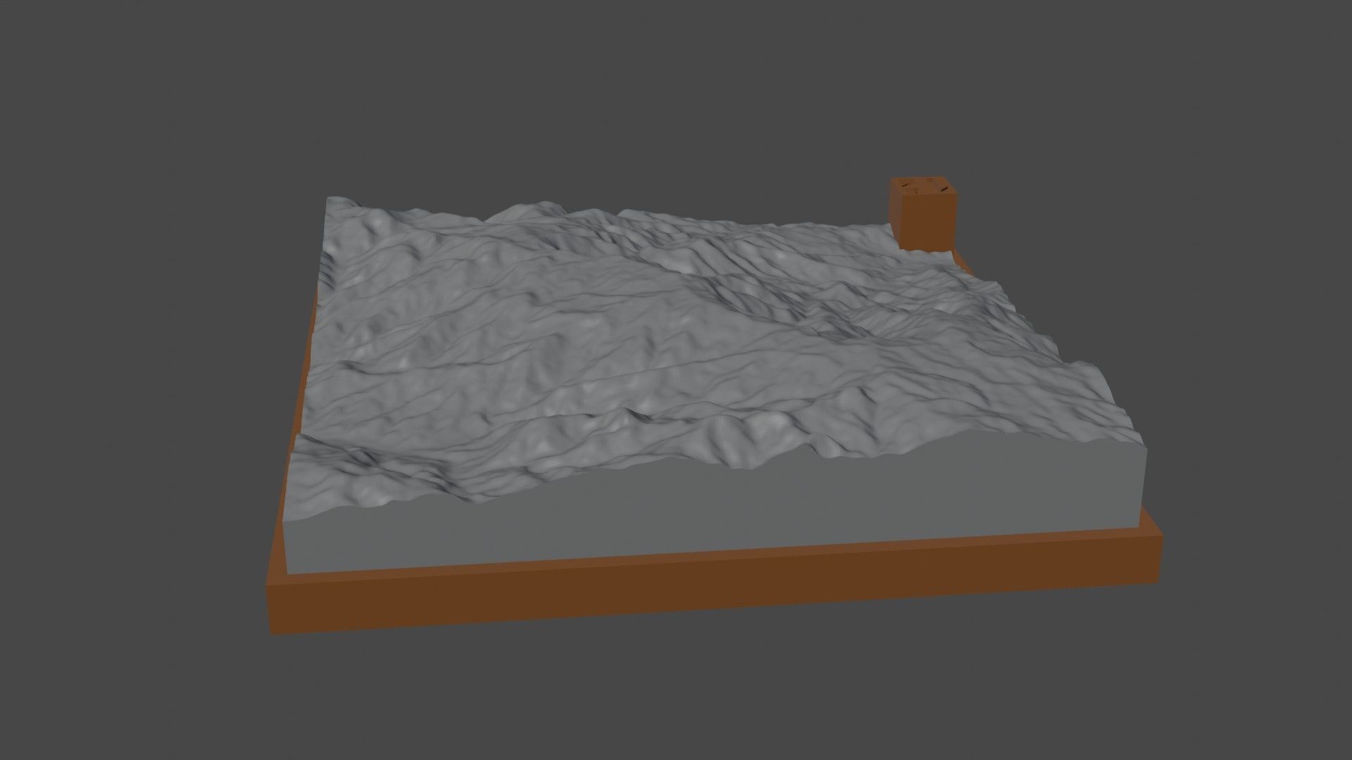 Mount Busa 3D model 3D printable | CGTrader