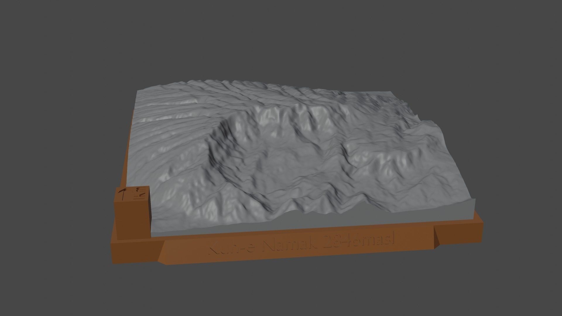 Kuh-e Namak 3D model 3D printable | CGTrader