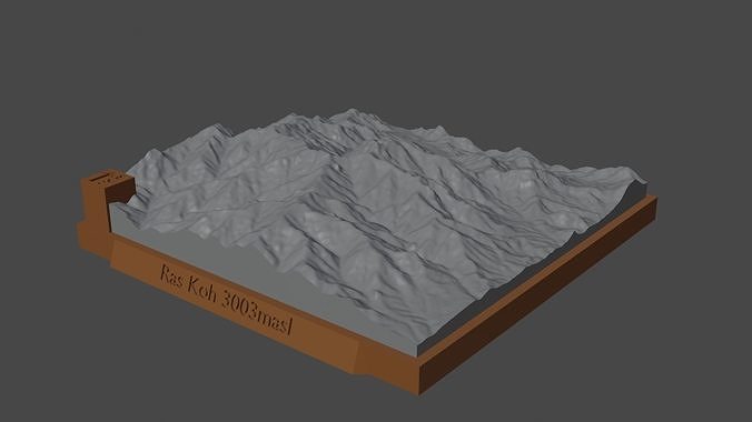 Ras Koh 3D model 3D printable | CGTrader