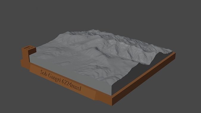 Sob Gangri 3D model 3D printable | CGTrader