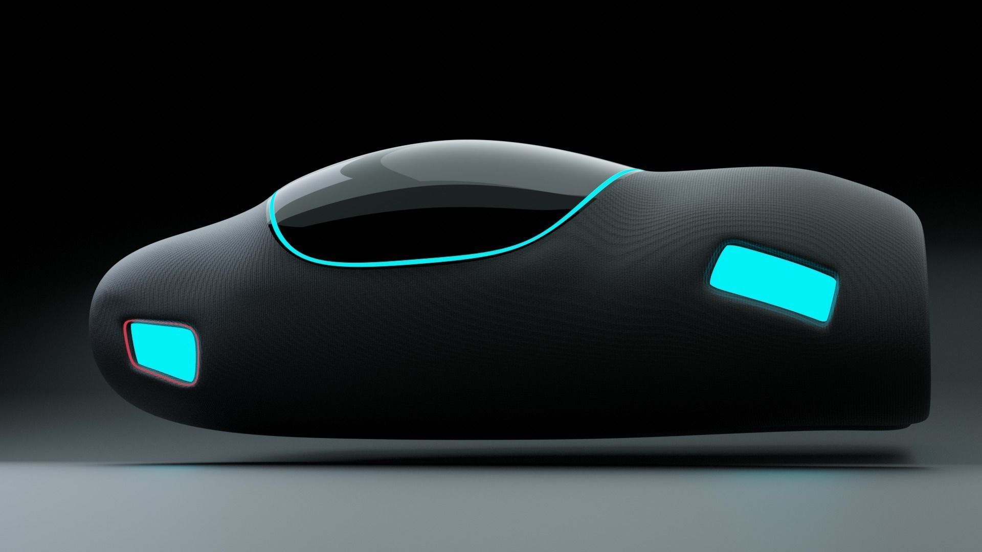 Sci-Fi Car Modal and it can be used in Game free VR / AR / low-poly 3D ...