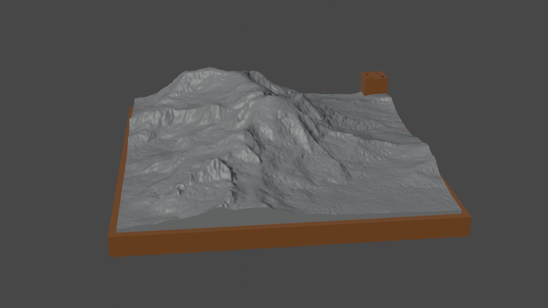Volcan Lautaro 3D model 3D printable | CGTrader