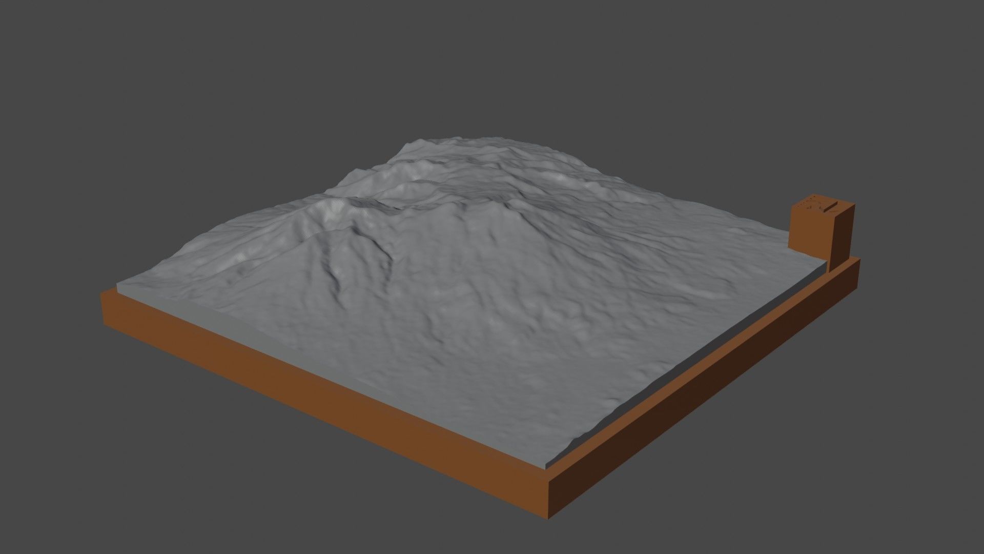 Volcan Miravalles 3D model 3D printable | CGTrader