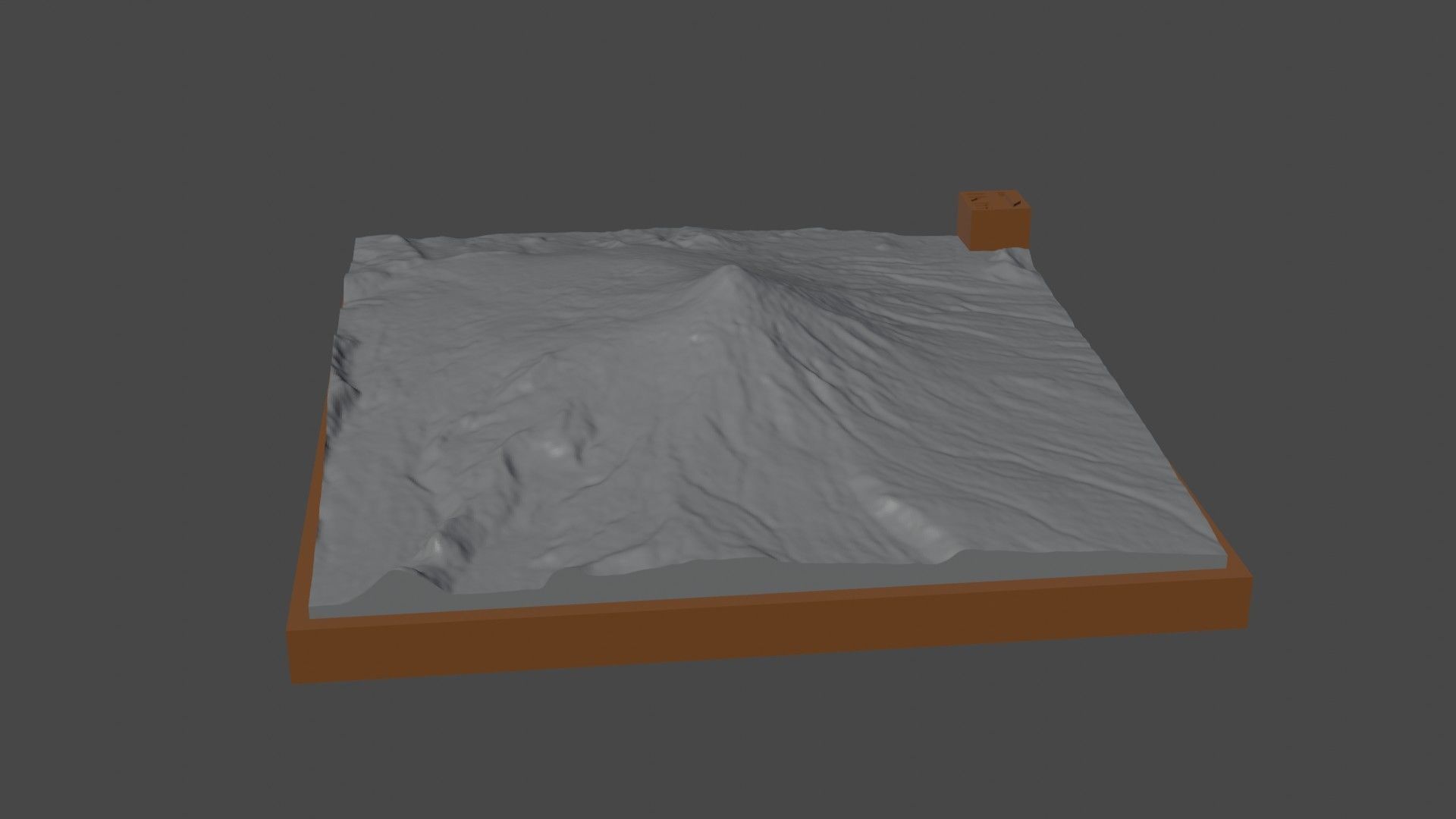 Volcan Villarrica 3D model 3D printable | CGTrader