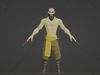 3D model Fighting Monk VR / AR / low-poly | CGTrader