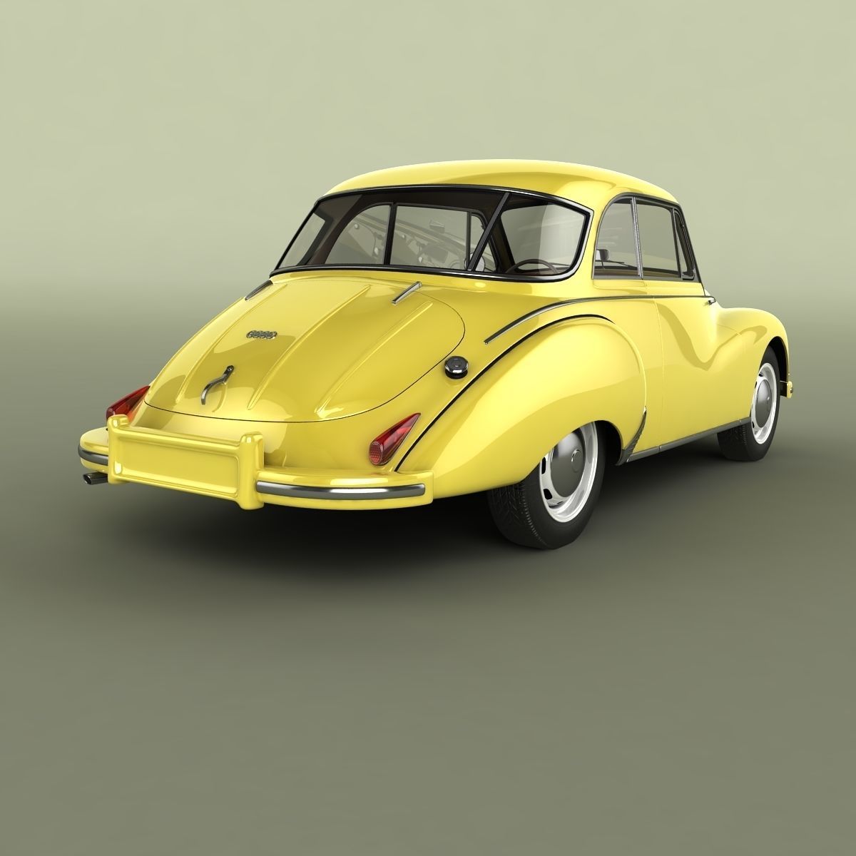 DKW 3-6 Coupe F93 3D model | CGTrader