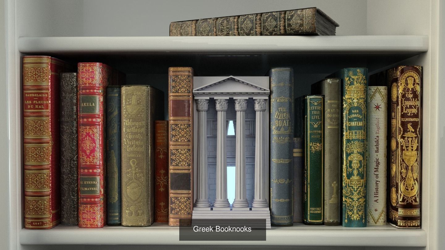 The scenic library 3d printable STL files Bundle 3D Model Collection ...