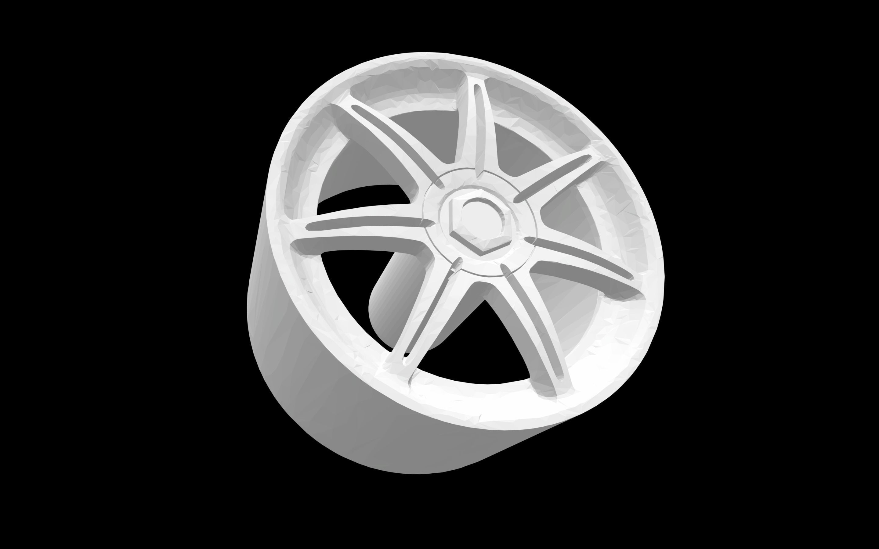 Axis Se7en scalable and printable rims 3D model 3D printable | CGTrader