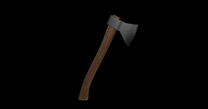 High Poly Axe 3D model | CGTrader