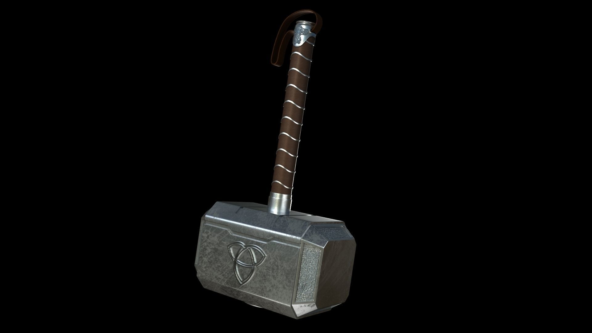 3D model Mjolnir 3D model VR / AR / low-poly | CGTrader