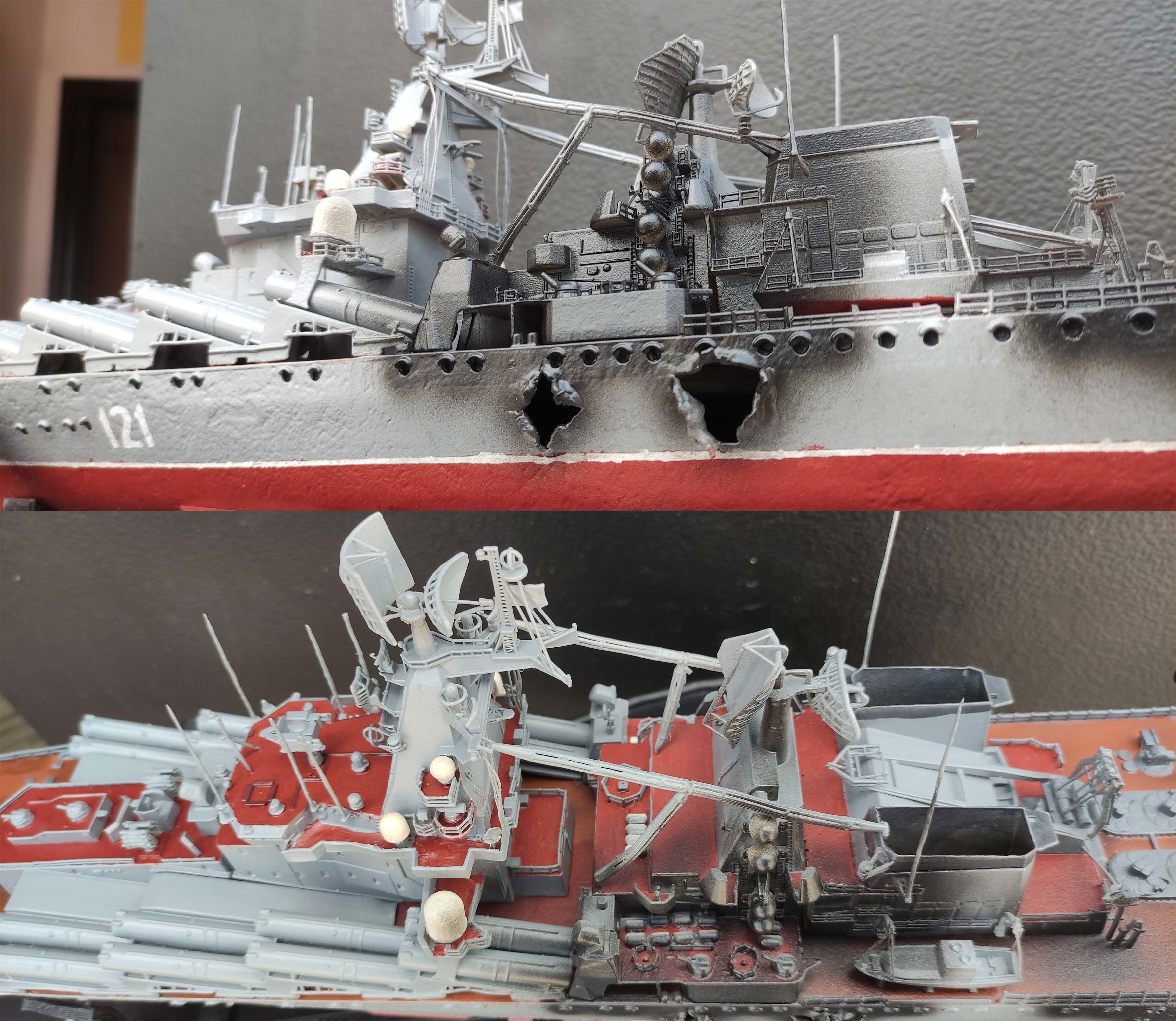 Russian warship 3D model 3D printable | CGTrader