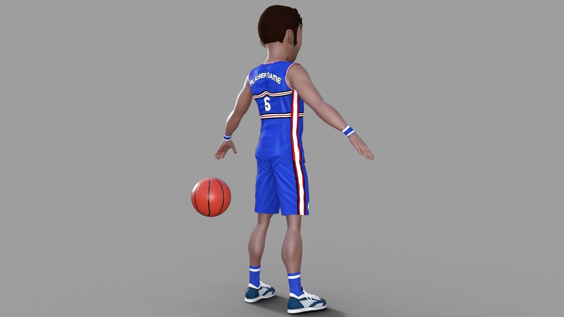 3D Basketball Player 3D model rigged | CGTrader