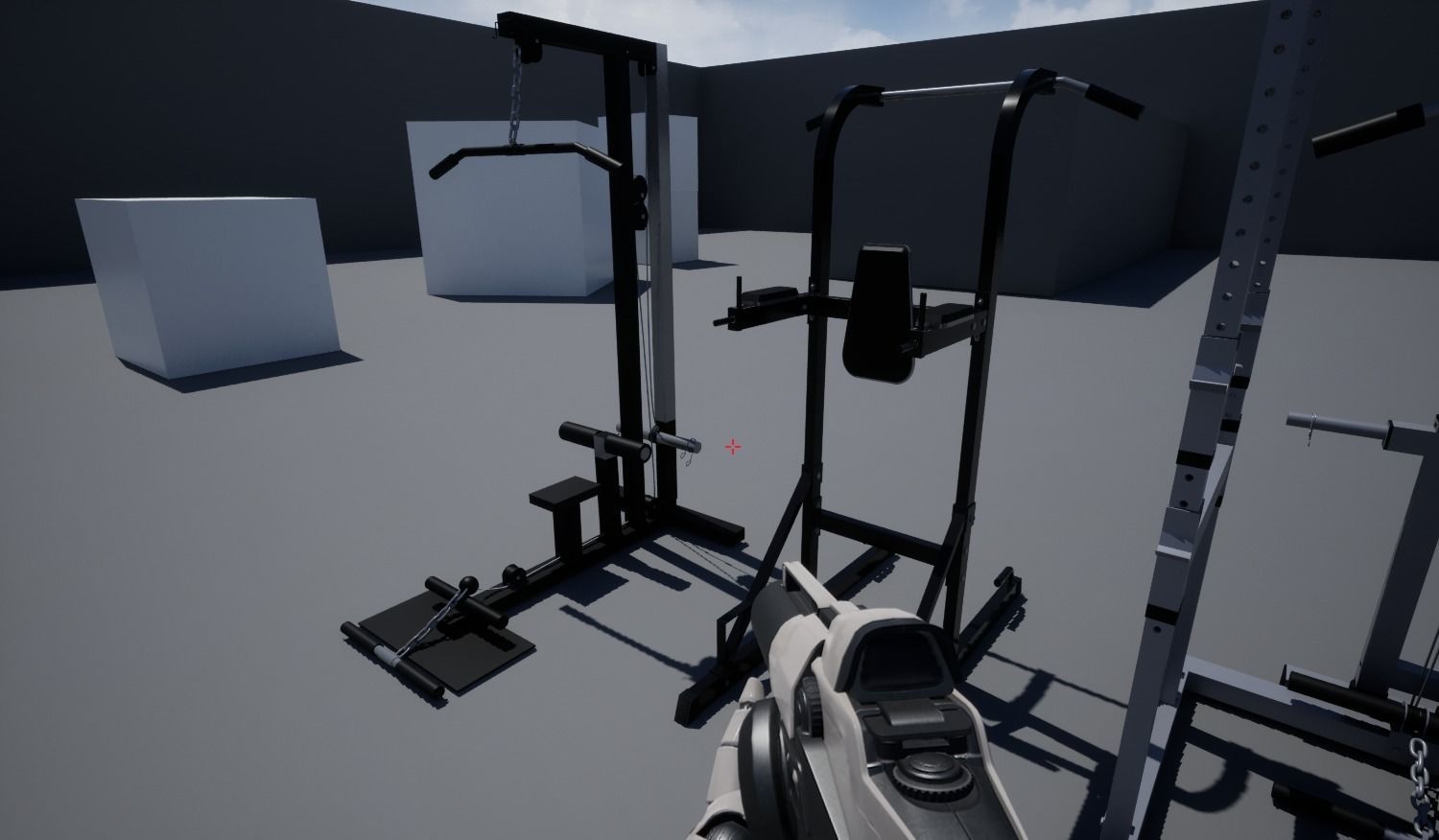 3D model Lat pull down machine for gym VR / AR / low-poly | CGTrader
