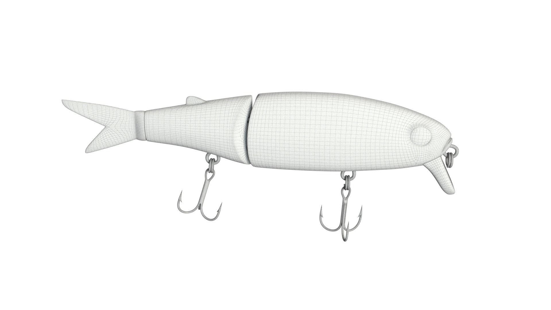 swimbait fishing lure v3 3D model | CGTrader