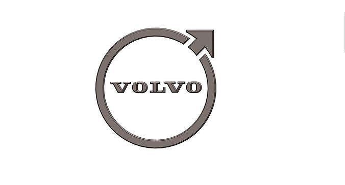 Volvo Logo 3D model 3D printable | CGTrader