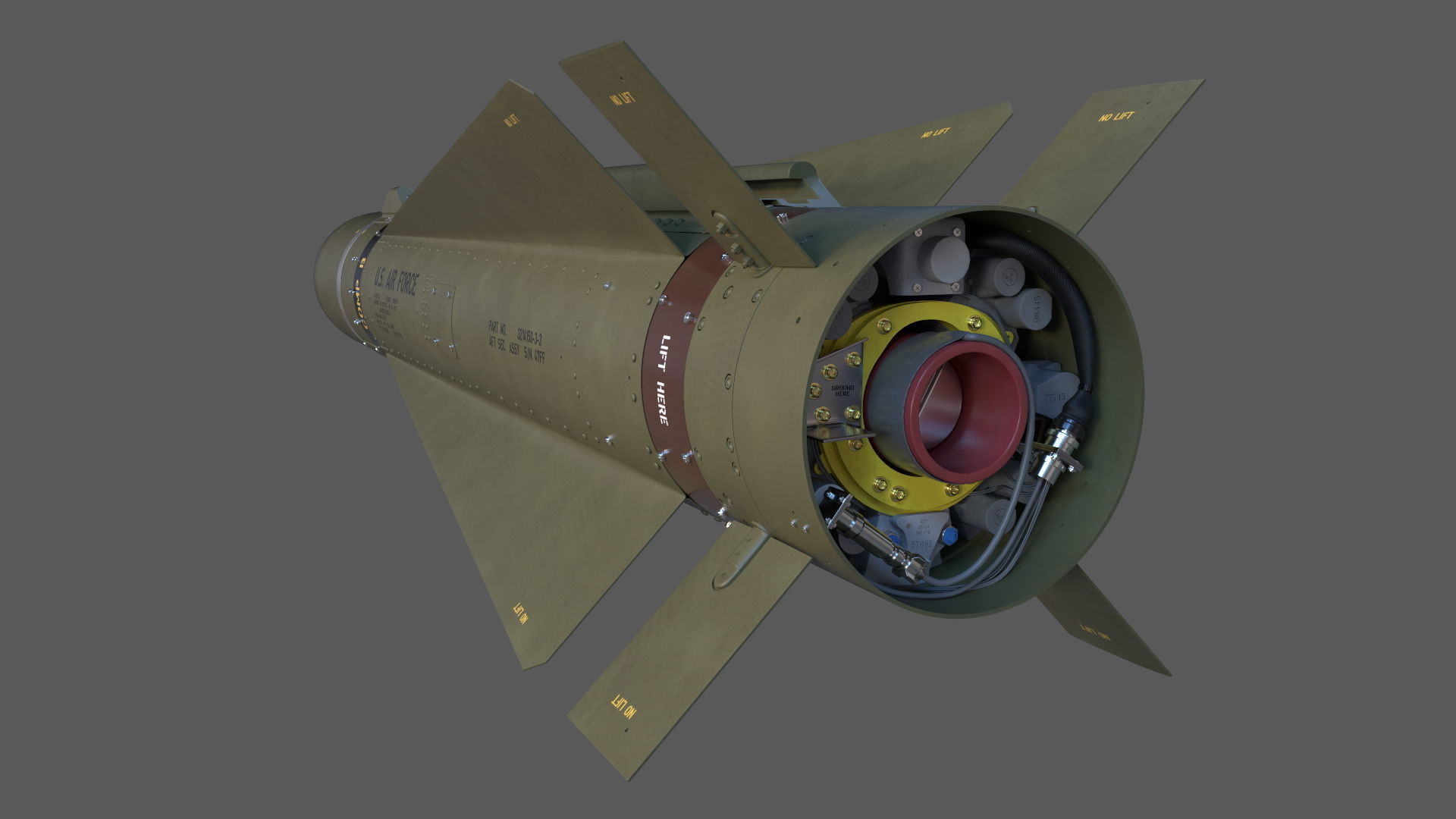 The AGM-65D Maverick 3D model | CGTrader