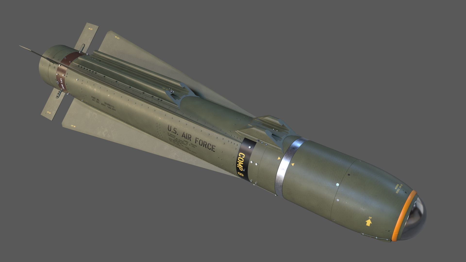 The AGM-65D Maverick 3D model | CGTrader