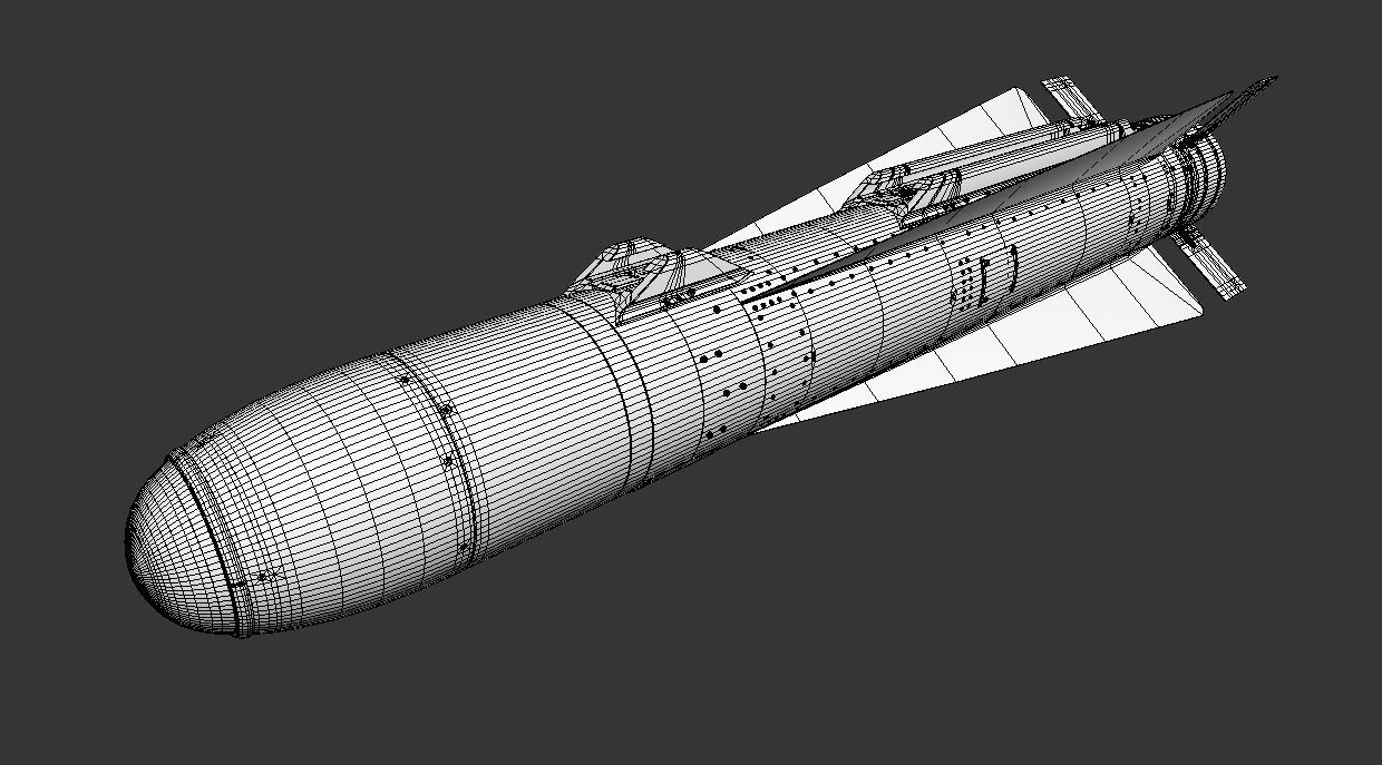 The AGM-65G Maverick 3D model | CGTrader