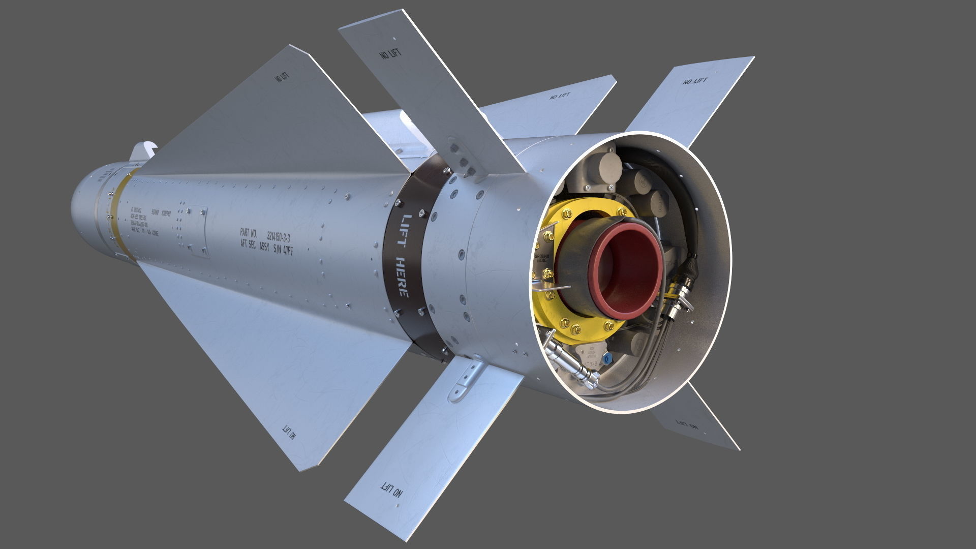 The AGM-65G Maverick 3D model | CGTrader