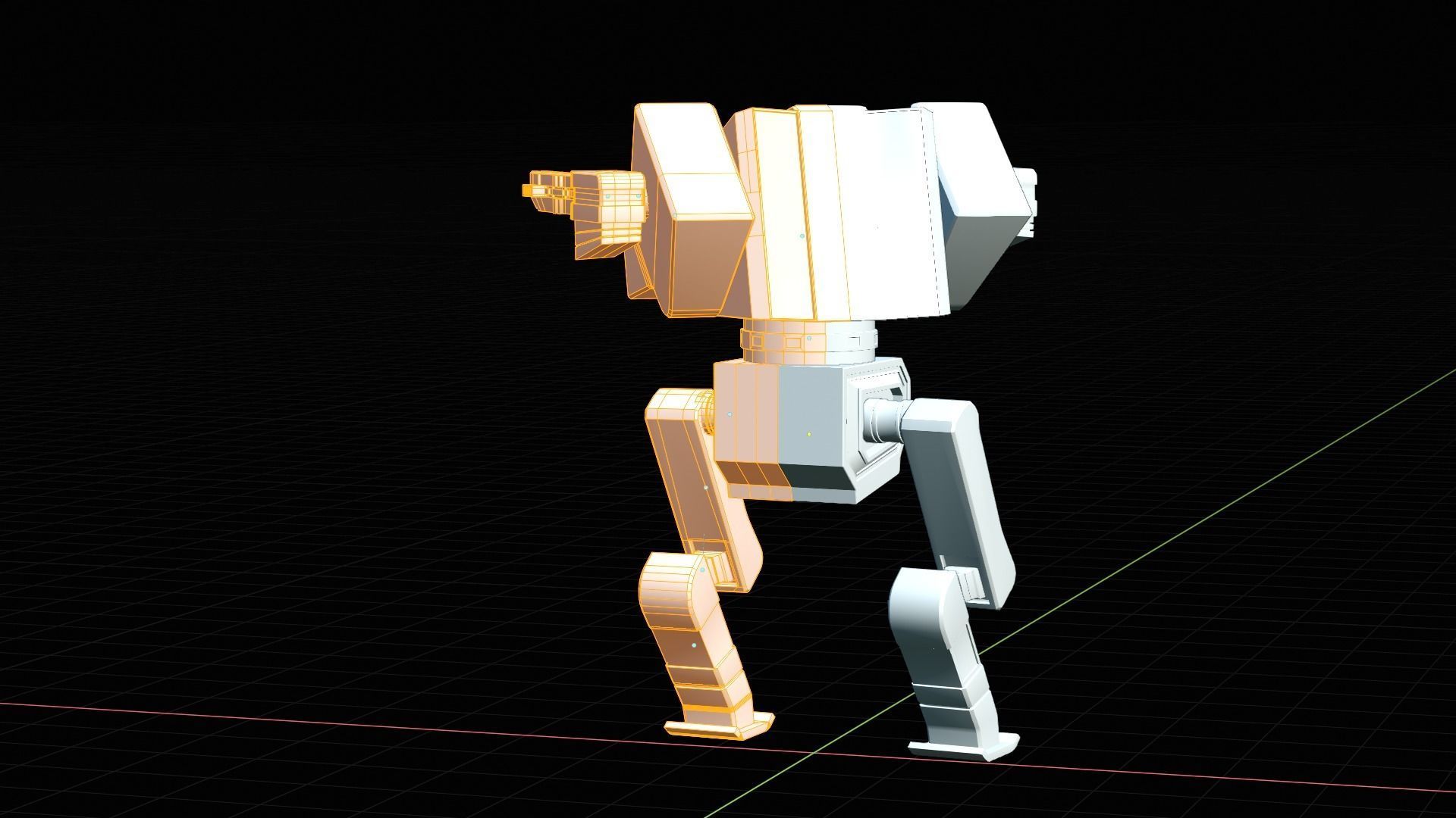 3D model Wi-Fi mech VR / AR / low-poly | CGTrader
