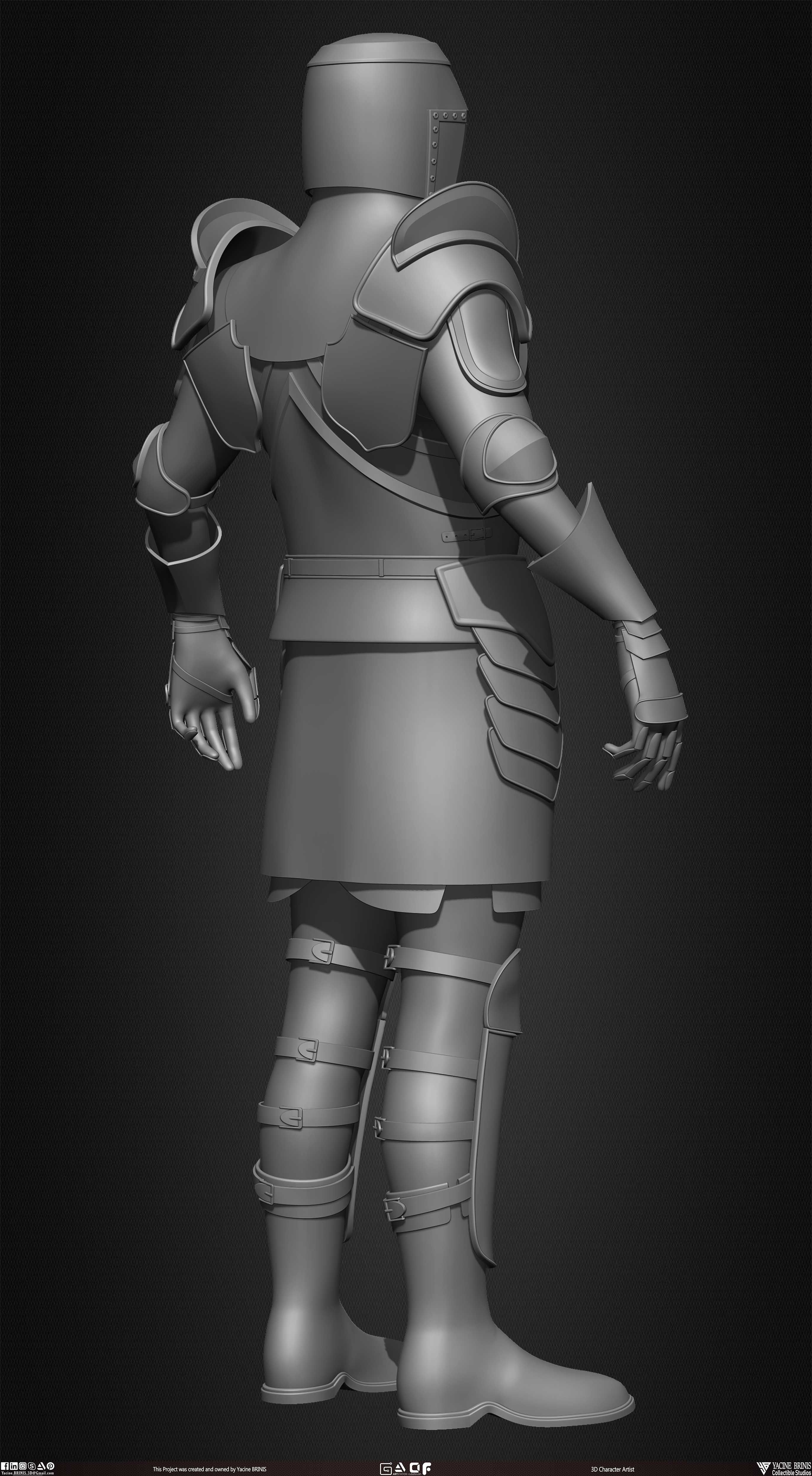 3D model 30 Armor Suit Kitbash Vol 06 VR / AR / low-poly | CGTrader