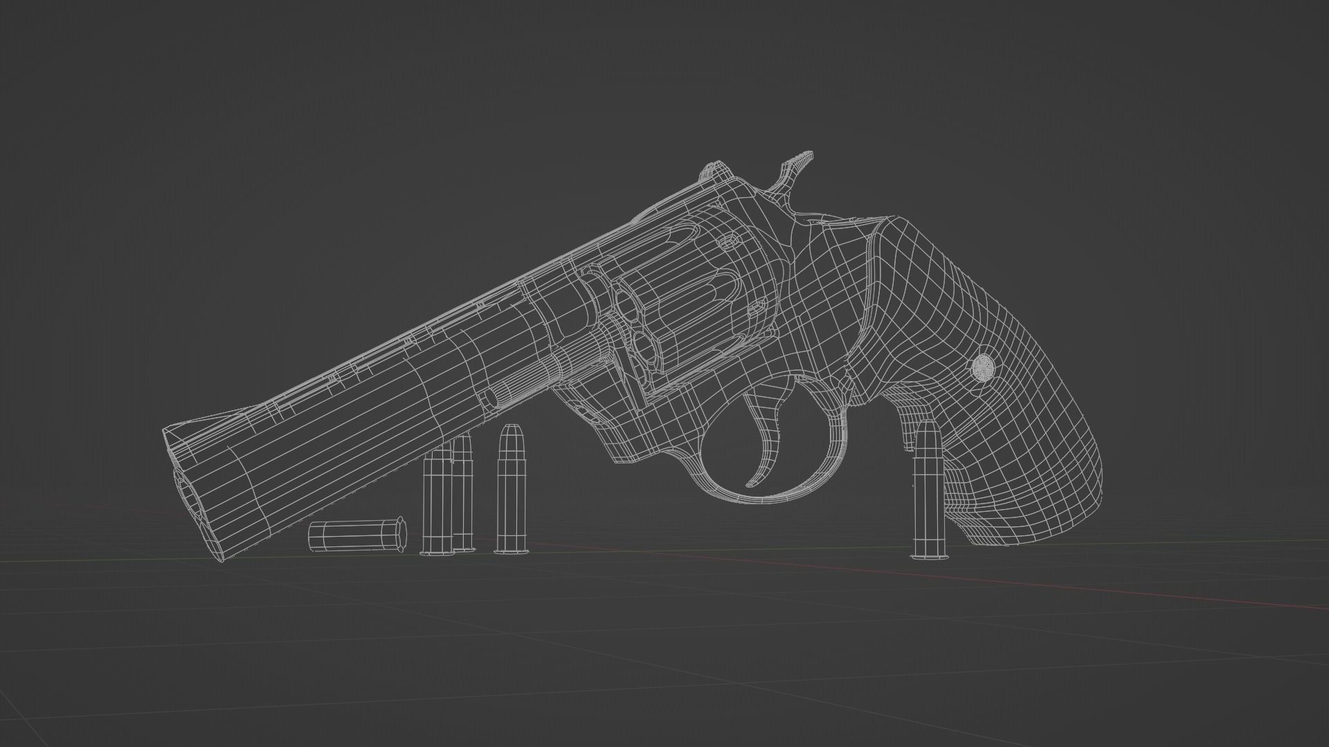 Immersive Revolver 3D model | CGTrader