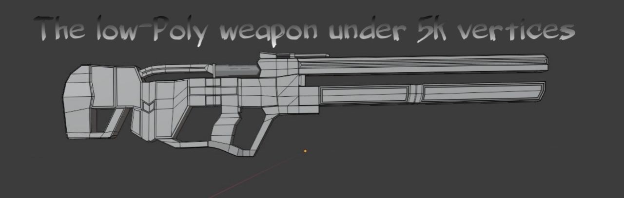 The RailGun arrowgun free VR / AR / low-poly 3D model | CGTrader