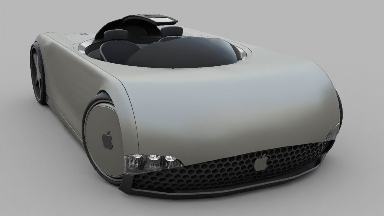 APPLE CONCEPT CAR rigged 3D model rigged | CGTrader