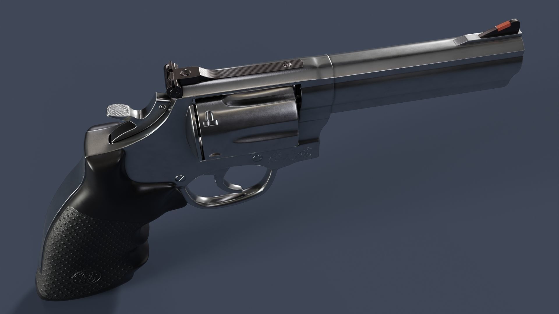 Detective Props Kit - Magnum Gun-Bullet-Police Badge-Handcuffs 3D model ...