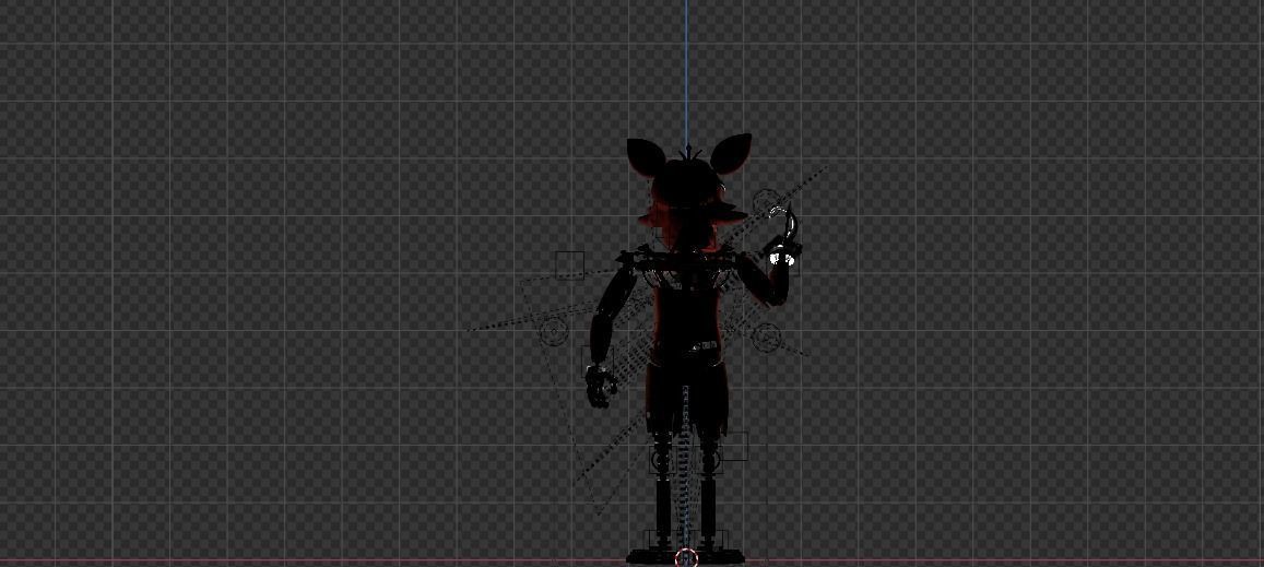 3D model Foxy The Pirate - FNAF Low-poly 3D model VR / AR / low-poly ...