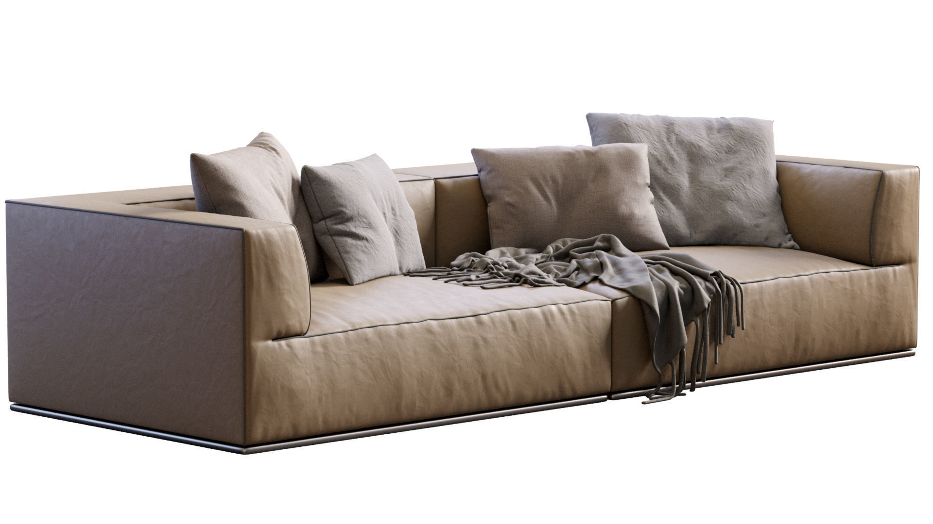 Sofa Perry By Flexform 3D model | CGTrader