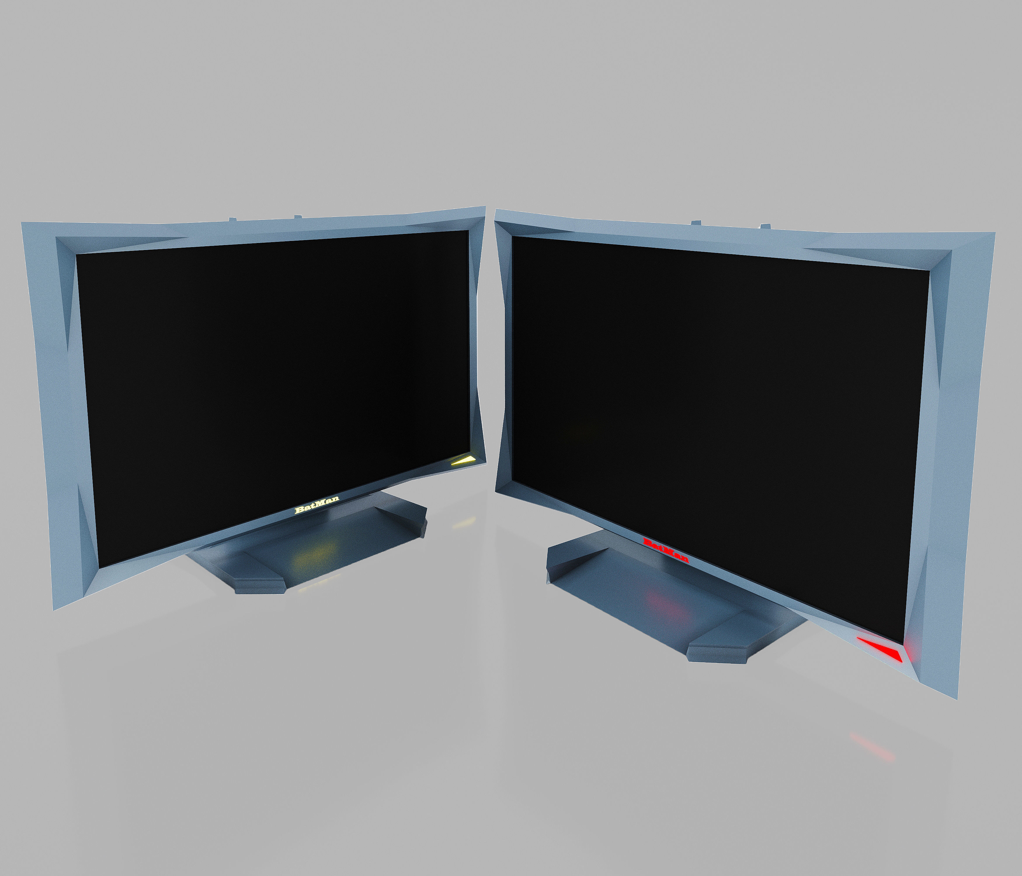 3D model 3Ds Max Monitor Batman 3D model VR / AR / low-poly | CGTrader