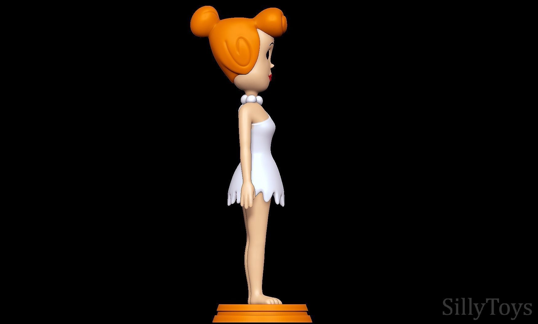 Wilma Flintstone - The Flintstones 3D model 3D printable | CGTrader