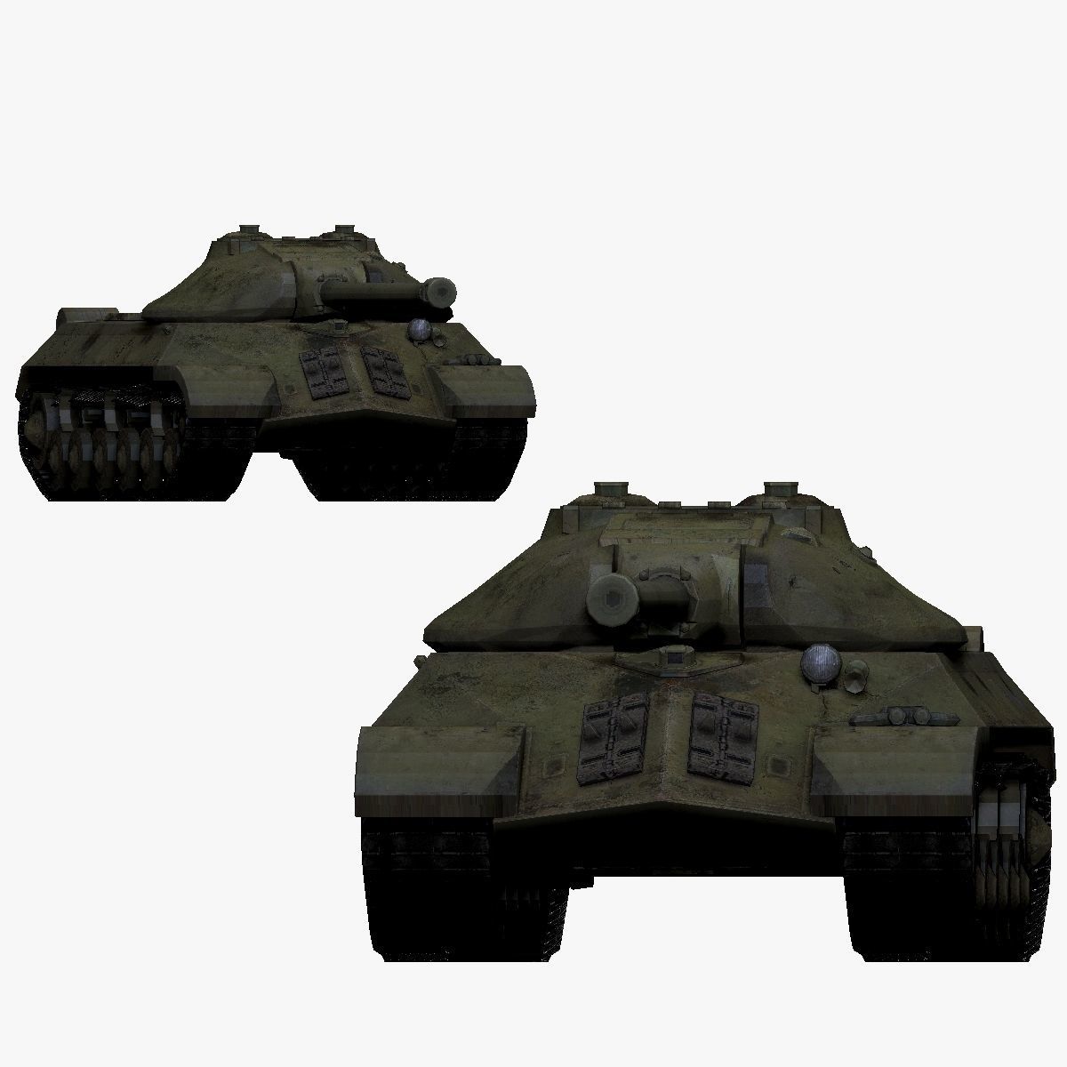 001147 soviet tank is3 3d print ready 3D model 3D printable | CGTrader