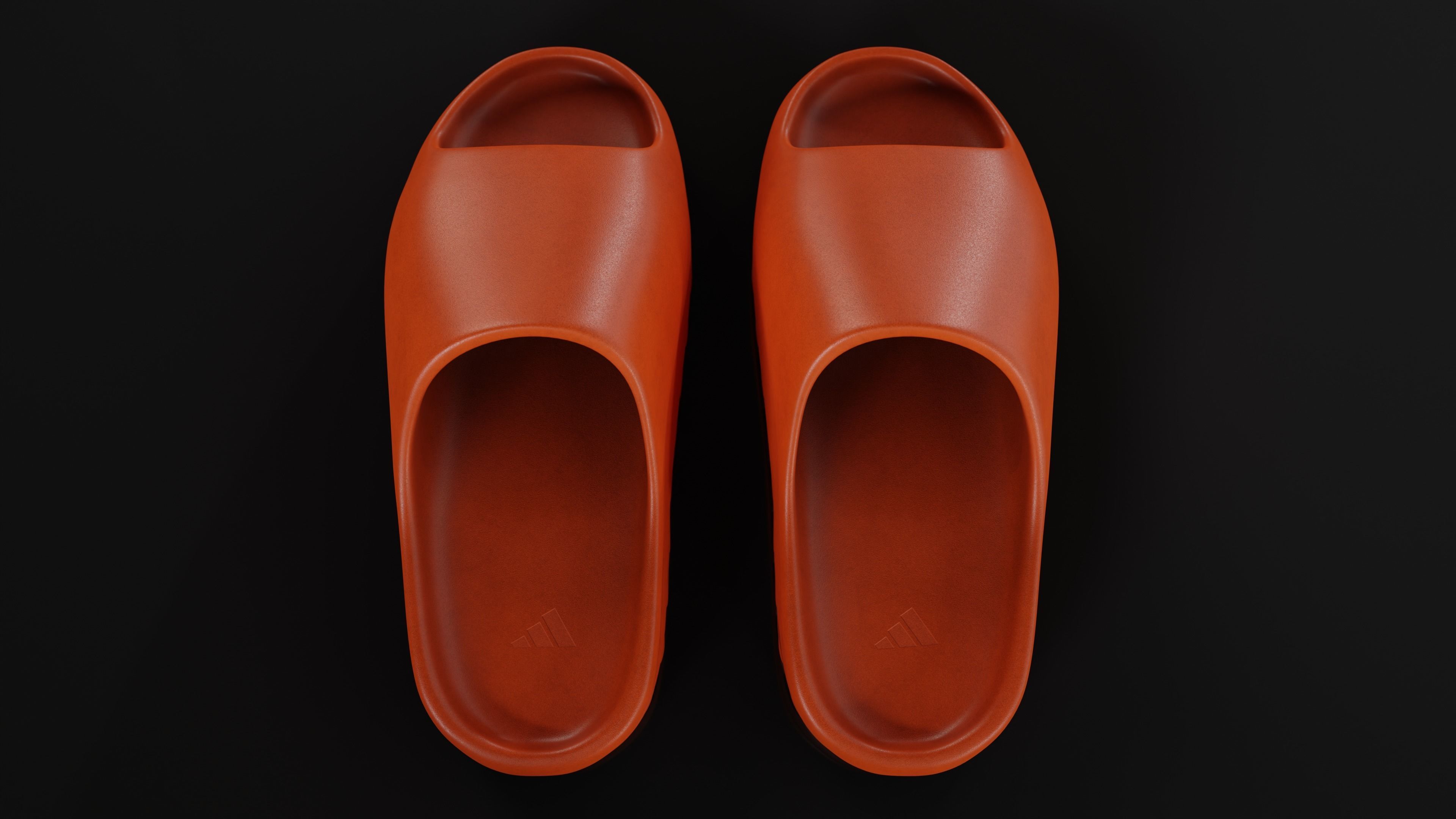 3D model Adidas Yeezy sliders shoe VR / AR / low-poly | CGTrader