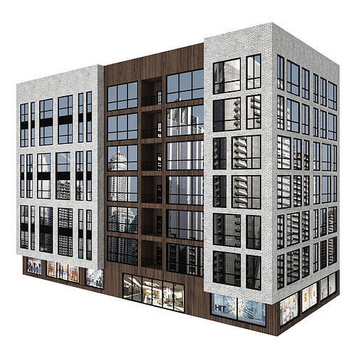 Brigade building 05 3D model | CGTrader