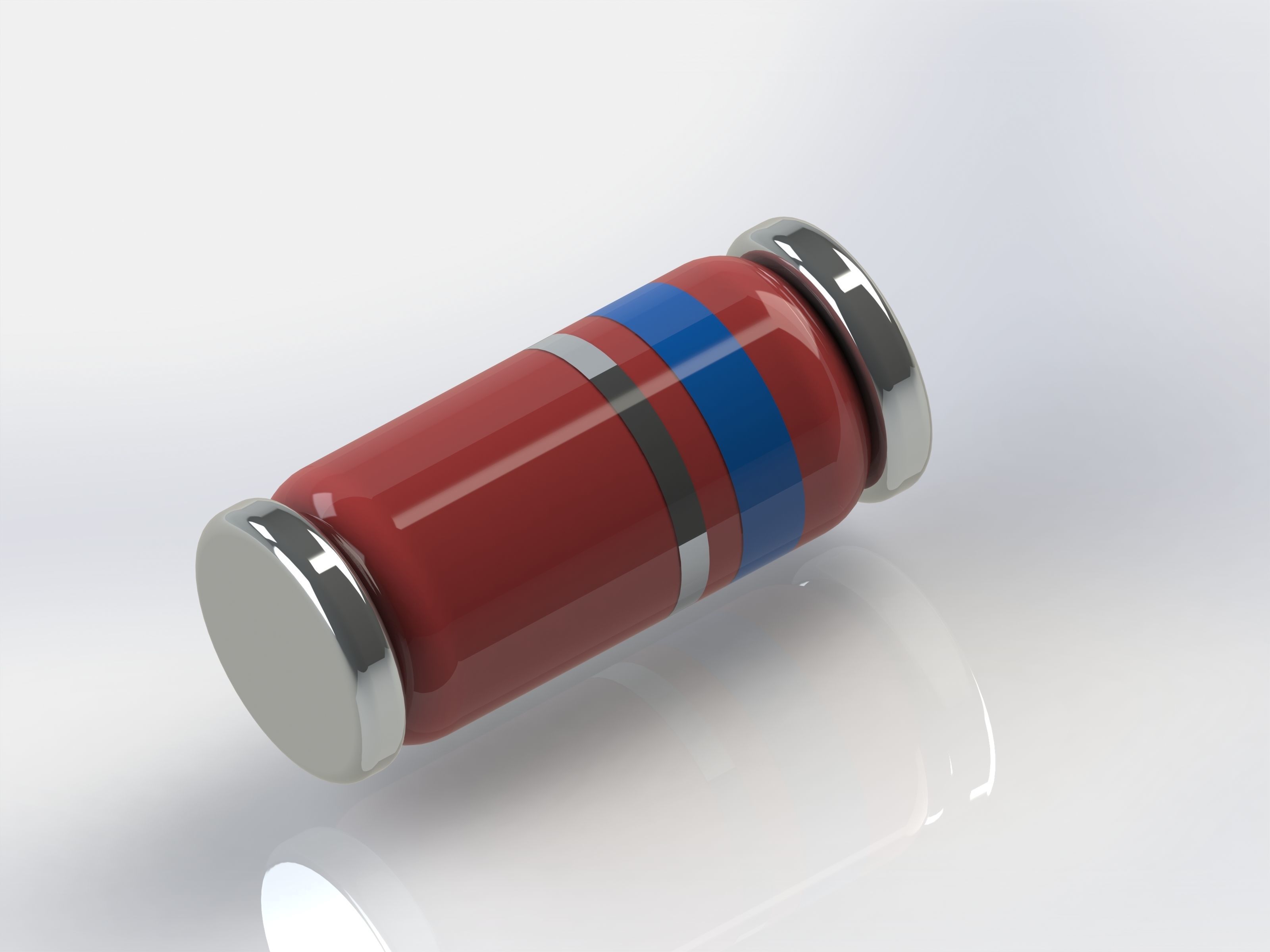 SMD Zener diode 3D model | CGTrader