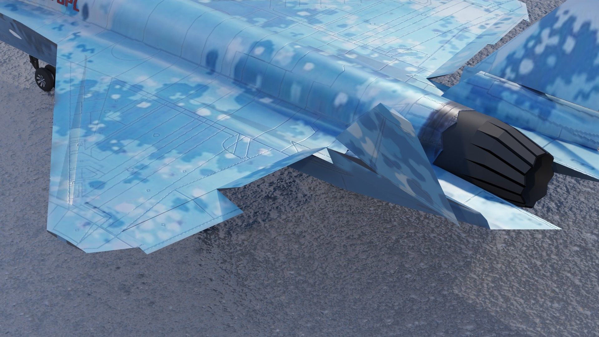 3D model Sukhoi SU-75 Checkmate VR / AR / low-poly | CGTrader