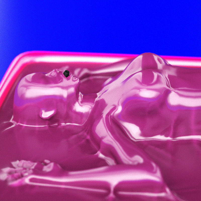 VacBed Vaccume Bed 3D model | CGTrader