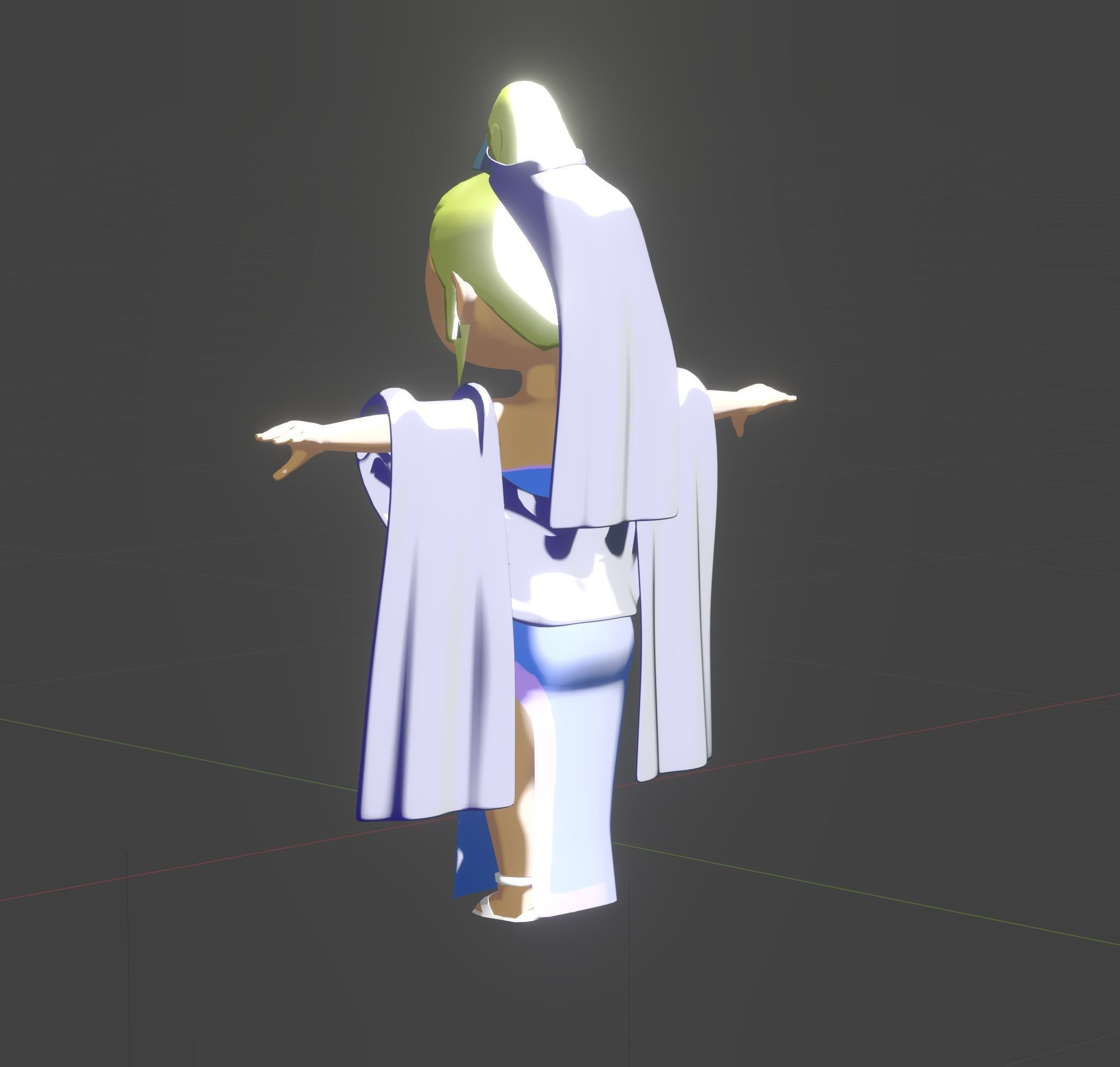 3D model Queen Tetra Zelda VR / AR / low-poly | CGTrader