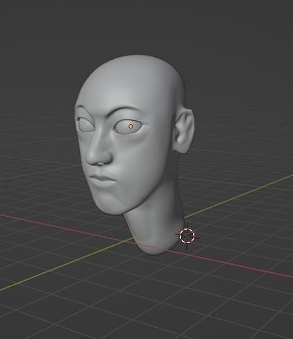 girl head 3D model | CGTrader