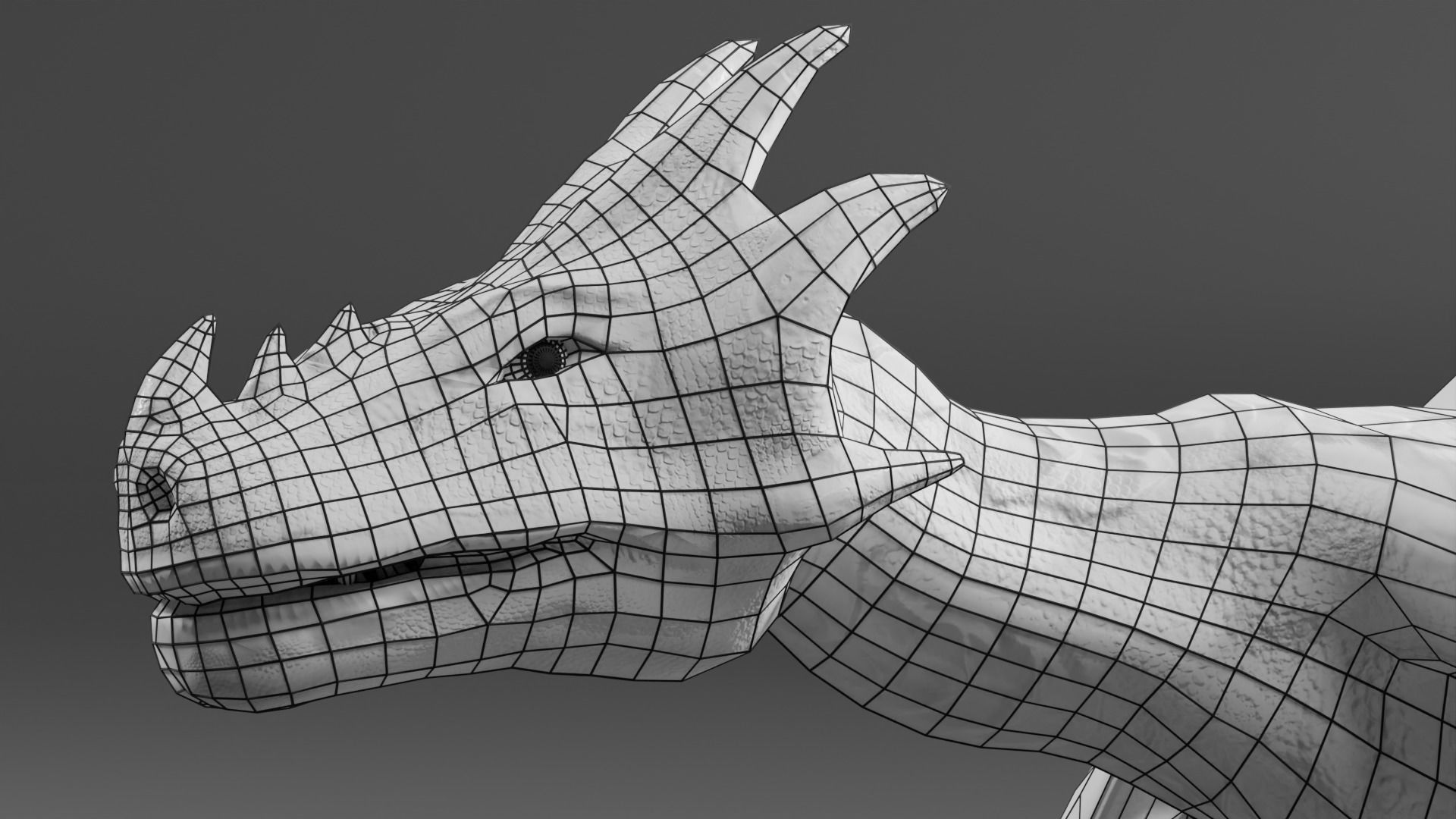 3D model Fantasy Fire Dragons VR / AR / low-poly | CGTrader