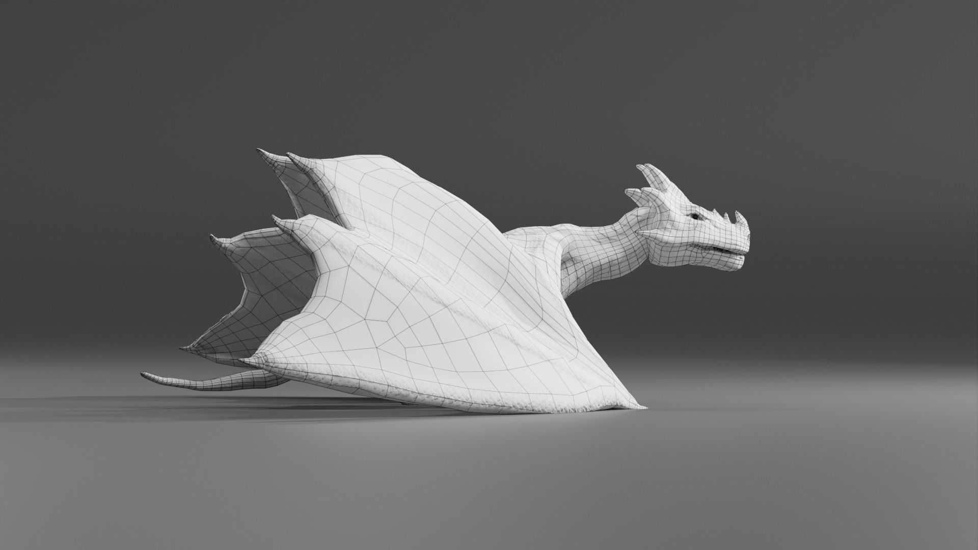 3D model Fantasy Fire Dragons VR / AR / low-poly | CGTrader