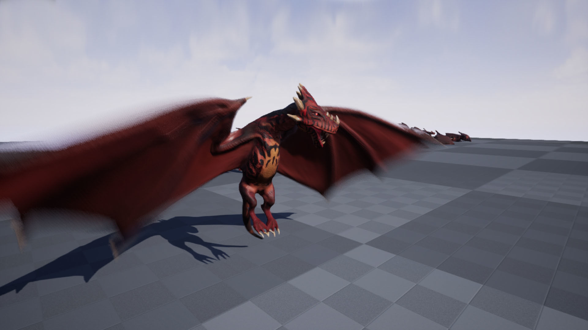 3D model Fantasy Fire Dragons VR / AR / low-poly | CGTrader