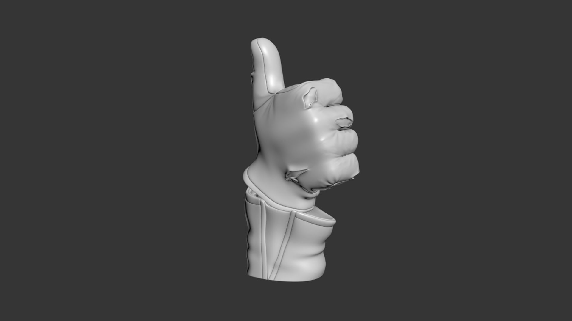 TERMINATOR Like Hand 3D model | CGTrader