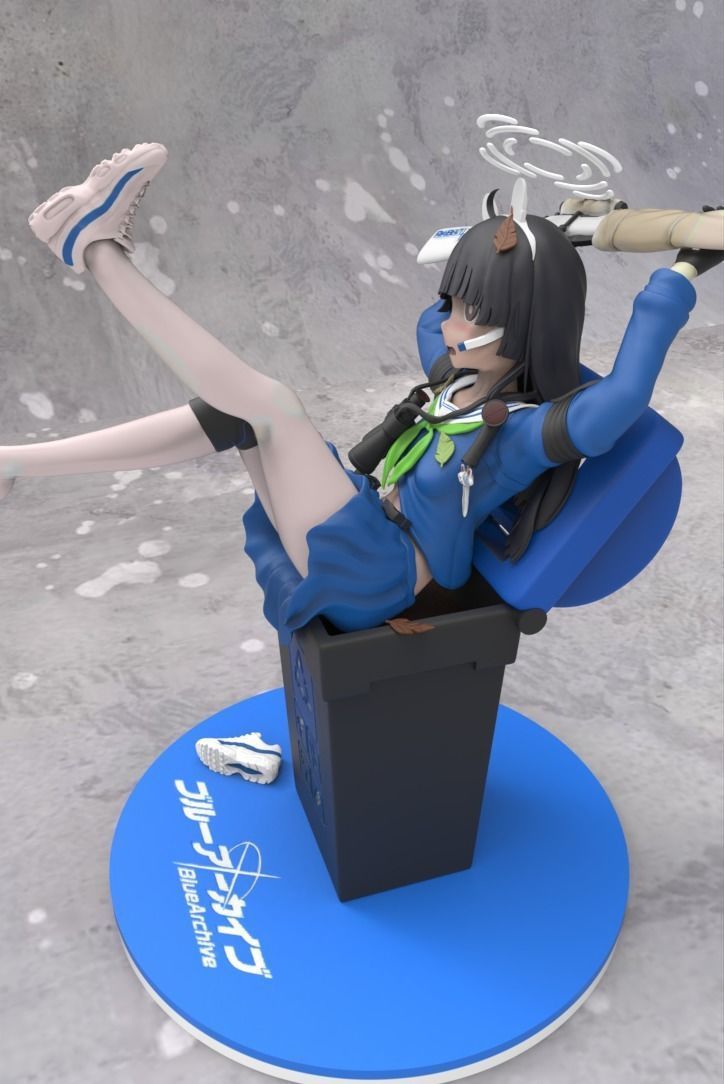 Miyu Kasumizawa - Blue Archive 3D model 3D printable | CGTrader